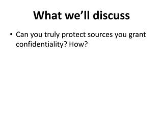 Using unnamed sources | PPT