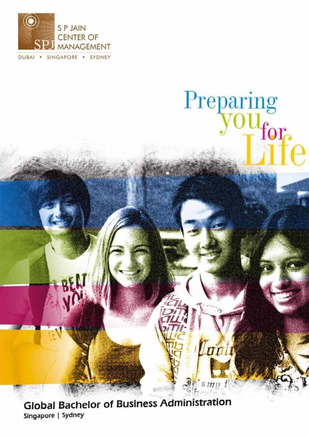 S p jain global bba brochure | PDF