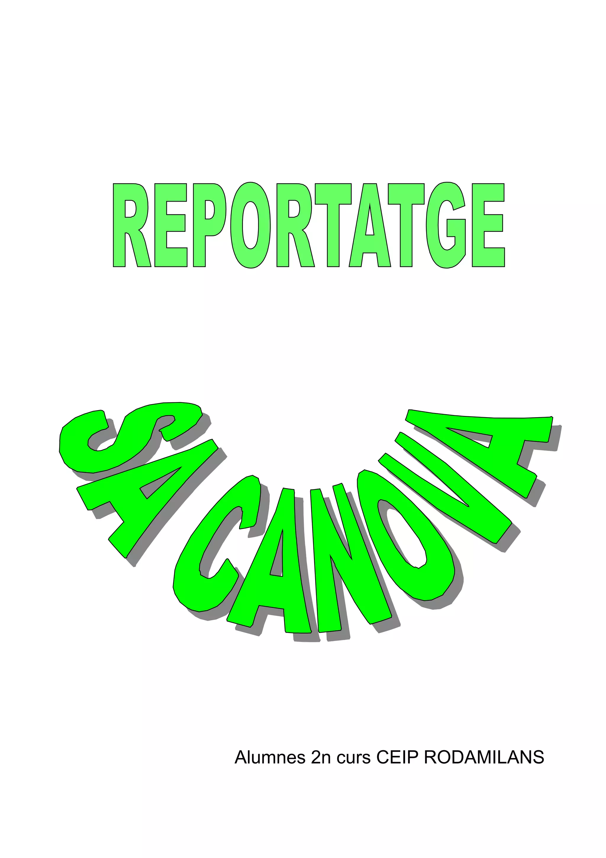 Reportatge Sa Canova | PDF