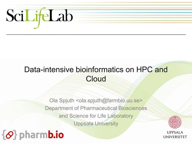Data-intensive bioinformatics on HPC and Cloud | PPT