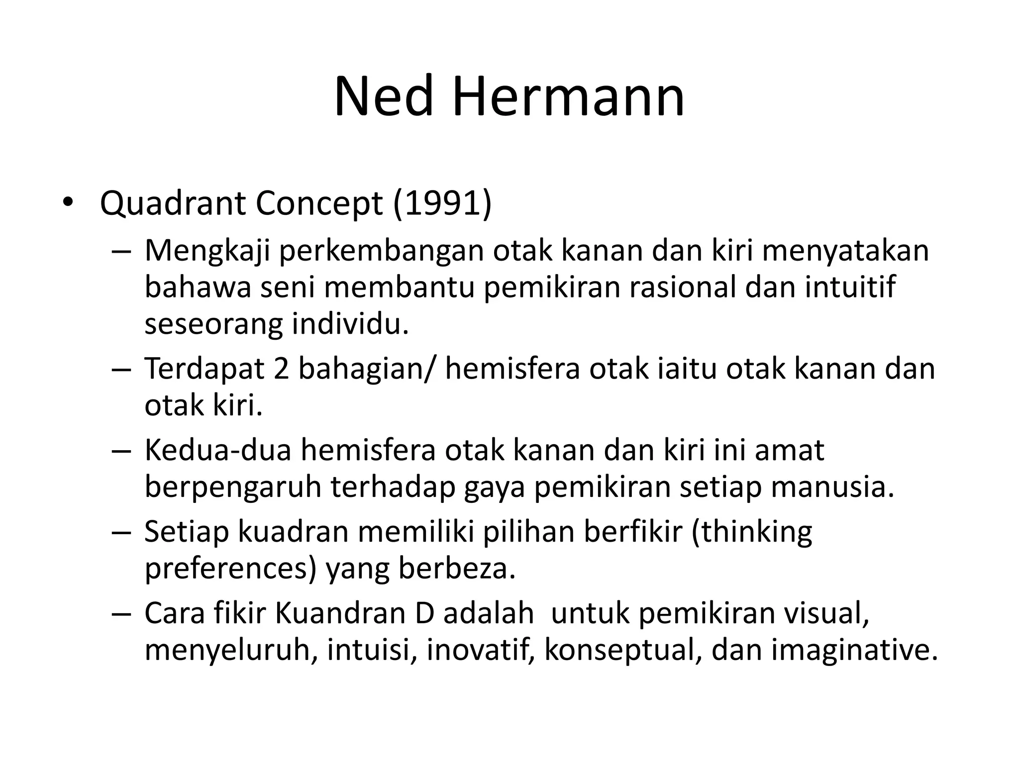 Perbincangan tokoh "seni dalam pendidikan" | PPTX