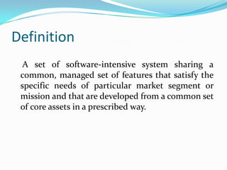 Software Product Line | PPTX