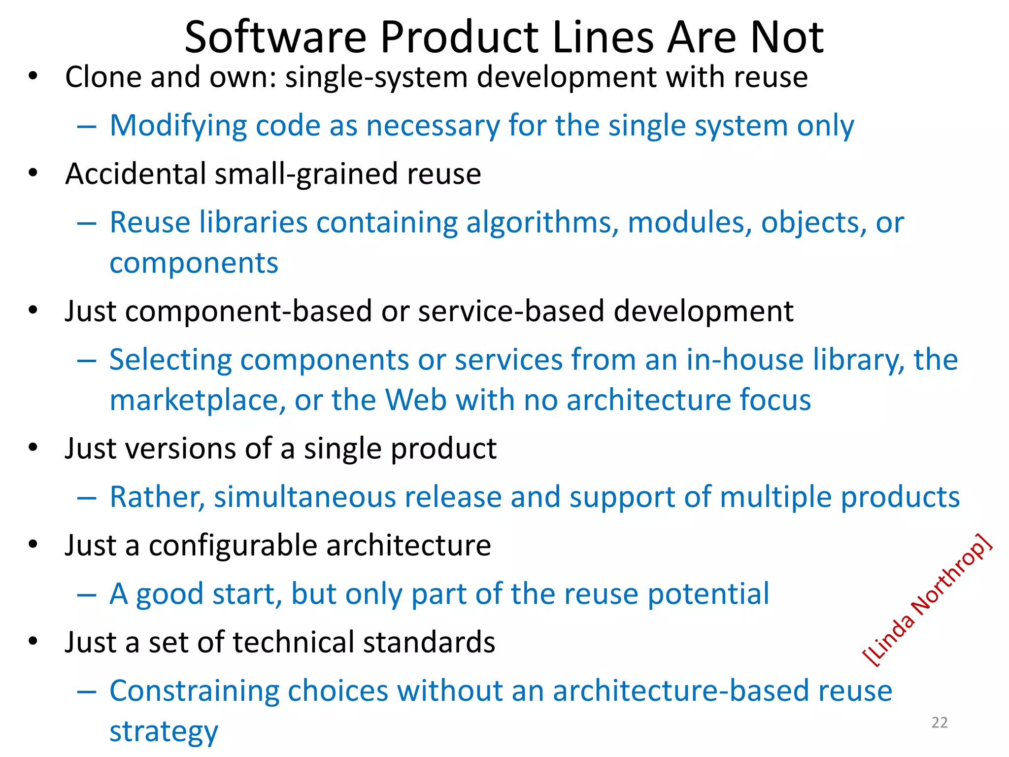 Software Product Lines by Dr. Indika Kumara | PPTX