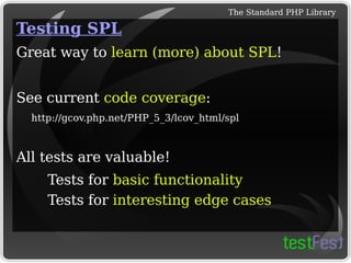 An Introduction to SPL, the Standard PHP Library | ODP