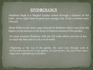 shalimar bagh kashmir | PPTX