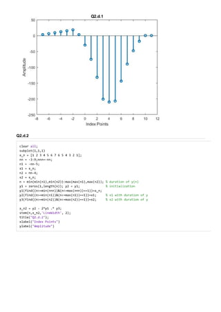 Signal processing lab | PDF