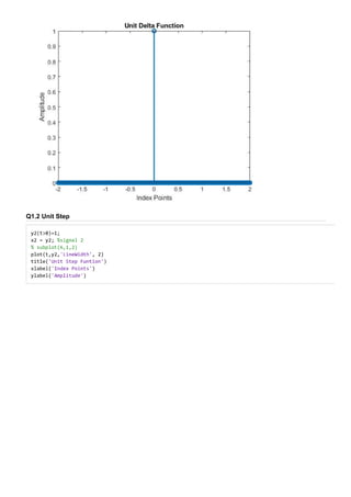 Signal processing lab | PDF