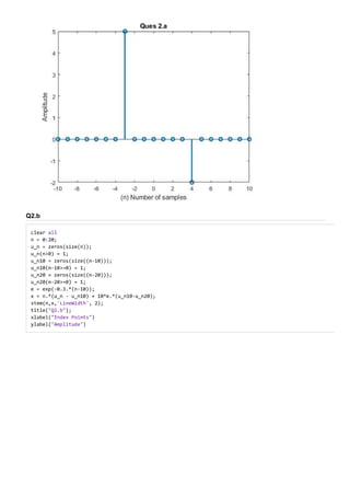 Signal processing lab | PDF