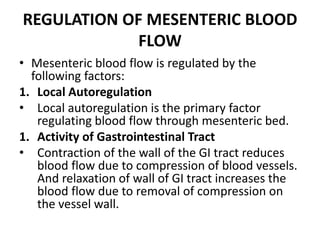 Splanchnic circulation | PPTX