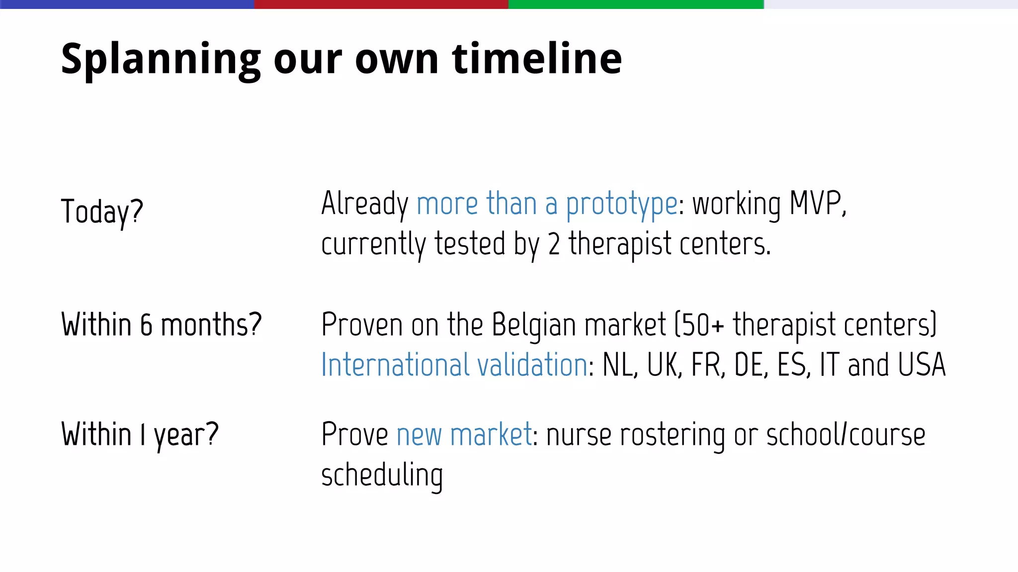 Splan iMinds pitch | PDF