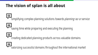 Splan iMinds pitch | PDF
