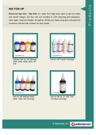 Splashjet Print Technologies, Mumbai, Inkjet Ink | PDF | Computer ...