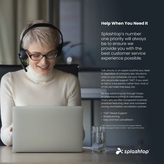 Splashtop Enterprise Brochure - Remote Computer Access and Remote ...