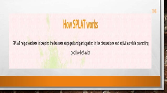 Splat ppt1 | PPTX
