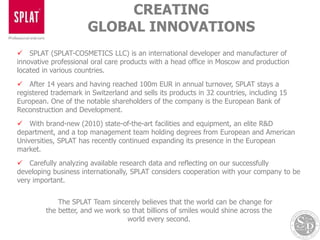 SPLAT Presentation UK | PPTX