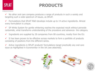 SPLAT Presentation UK | PPTX