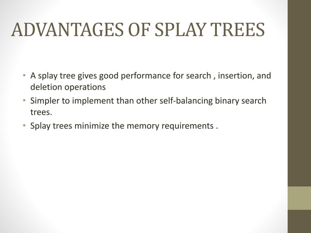 Splay trees | PPTX
