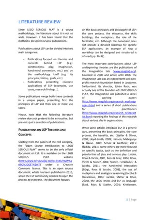 White Paper on Serious Play | PDF | Business | Business and Finance