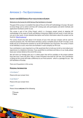 White Paper on Serious Play | PDF