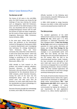 White Paper on Serious Play | PDF | Business | Business and Finance