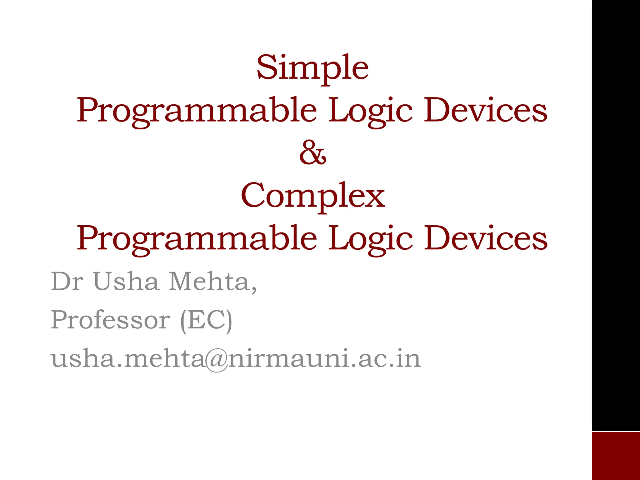 Programmable Logic Devices : SPLD and CPLD | PDF | Operating Systems | Computer Software and ...