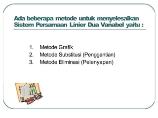 Sistem Persamaan Linear Dua Variabel.PPT.pptx
