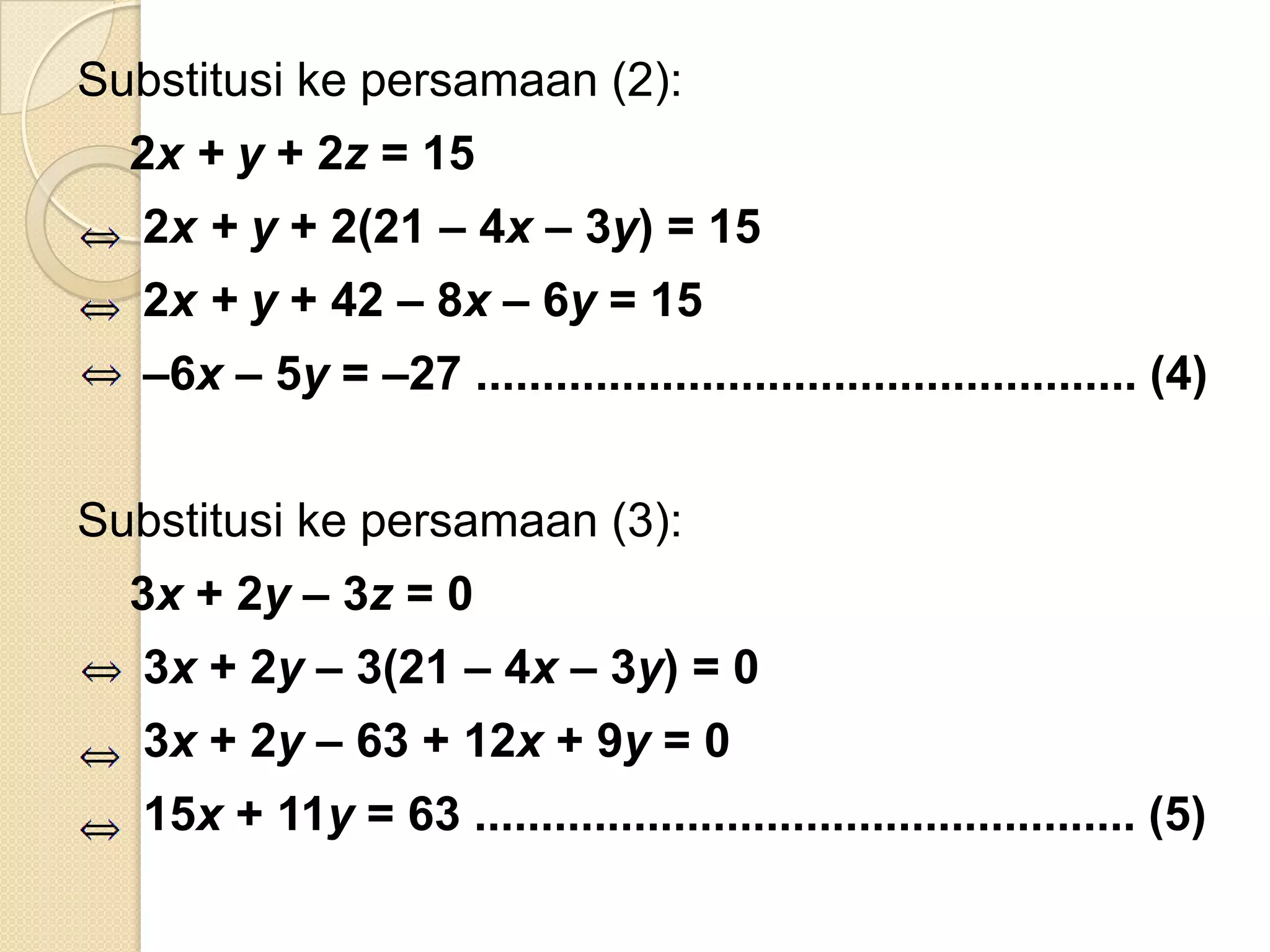 SPLDV dan SPLTV | PPTX