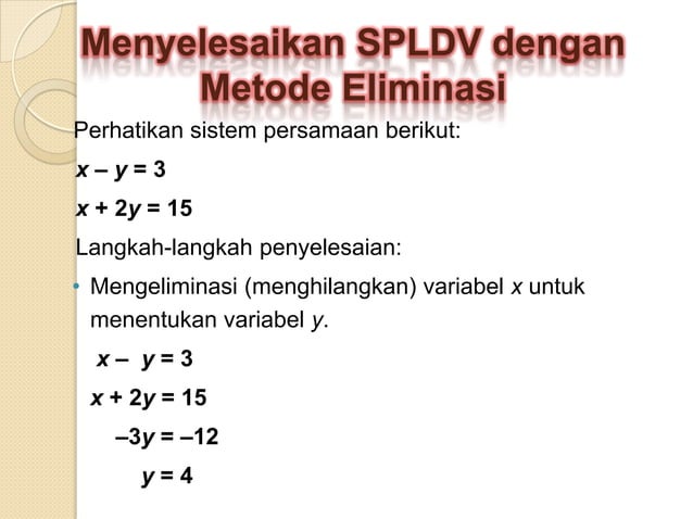 SPLDV dan SPLTV | PPTX