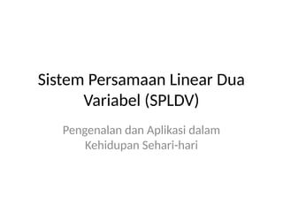 SPLDV_Materi_Presentation.pptx ppppppppp | PPT