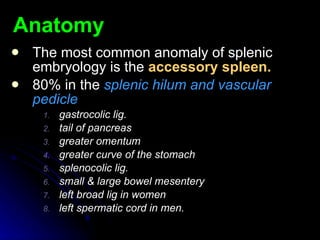 Spleen.. Dr.banez surgery | PPT