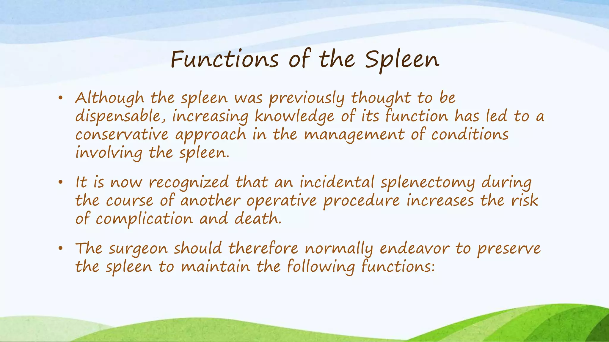 Spleen | PPTX