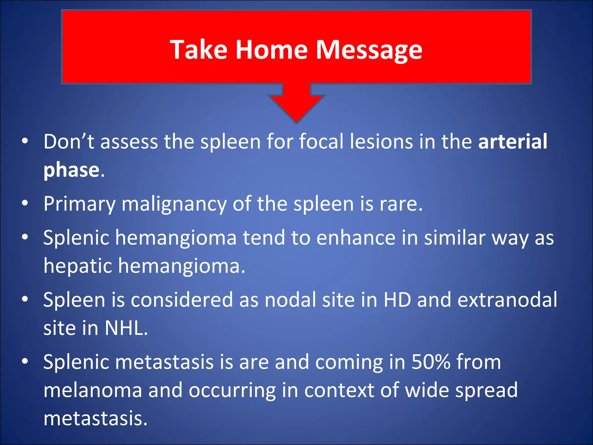 Spleen; Imaging Anatomy, Investigations and Pathology | PPT