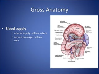 Spleen; Imaging Anatomy, Investigations and Pathology | PPT