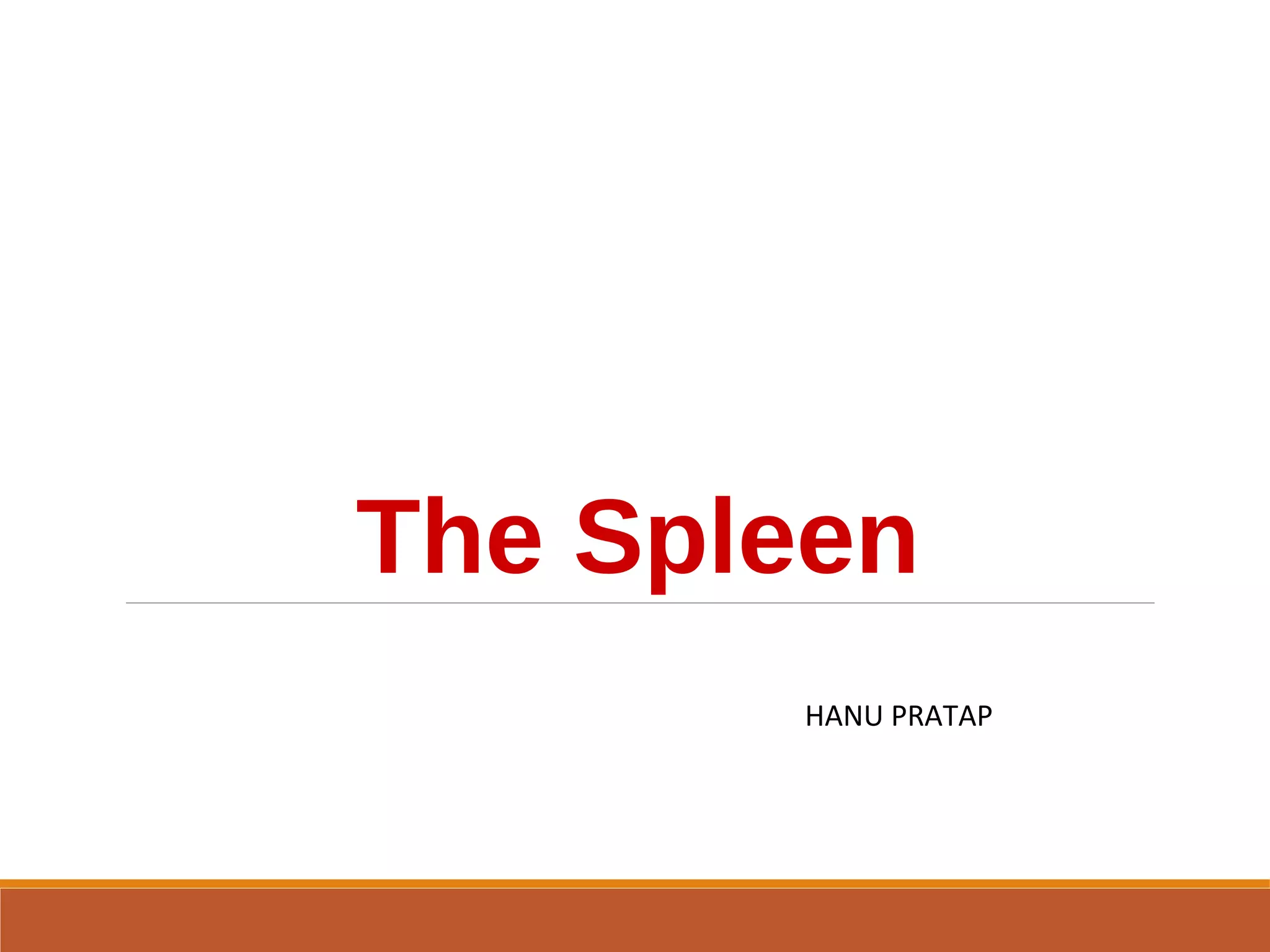 Spleen | PPT