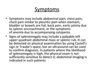 SPLENOMEGALY | PPT
