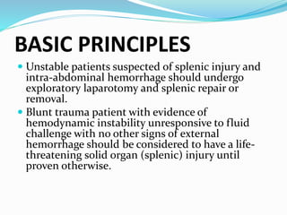 Spleenectomy | PPTX