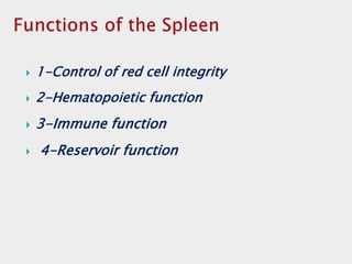 Spleen function and structure.ppt