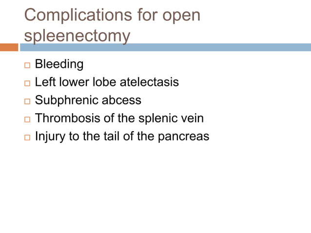 Spleenomegaly & hypersplenism etiology pathogenesis and surgical ...