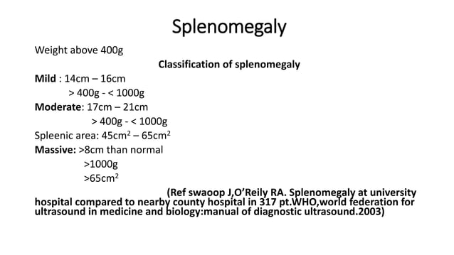 spleen size chart.pptx