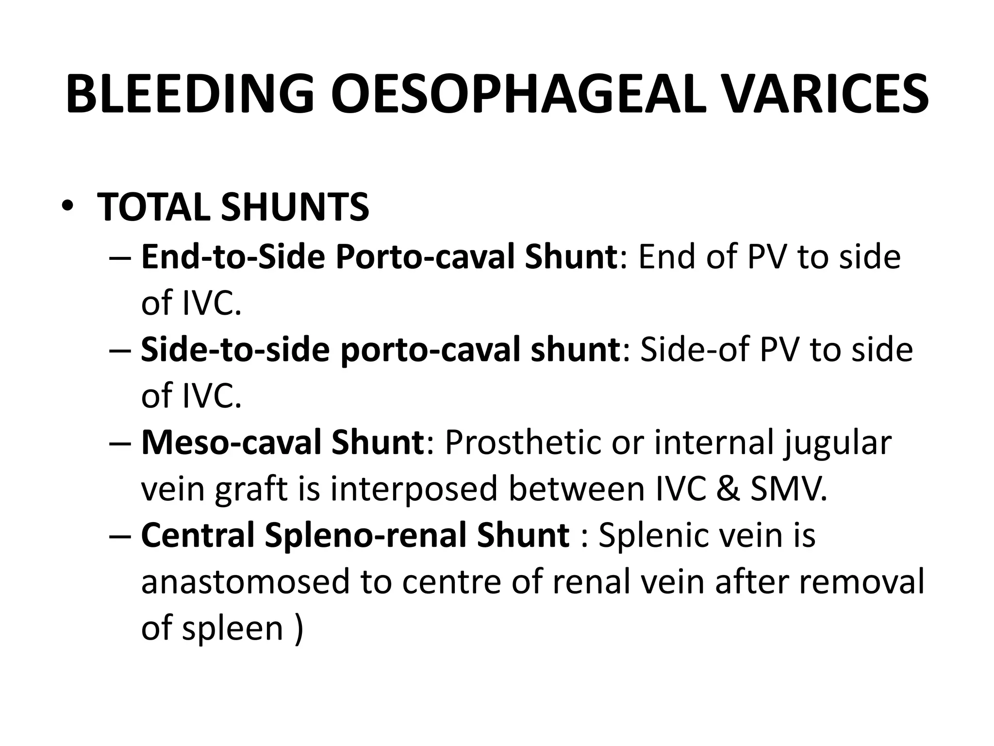 The Spleen : Trauma & Portal Hypertension | PPTX