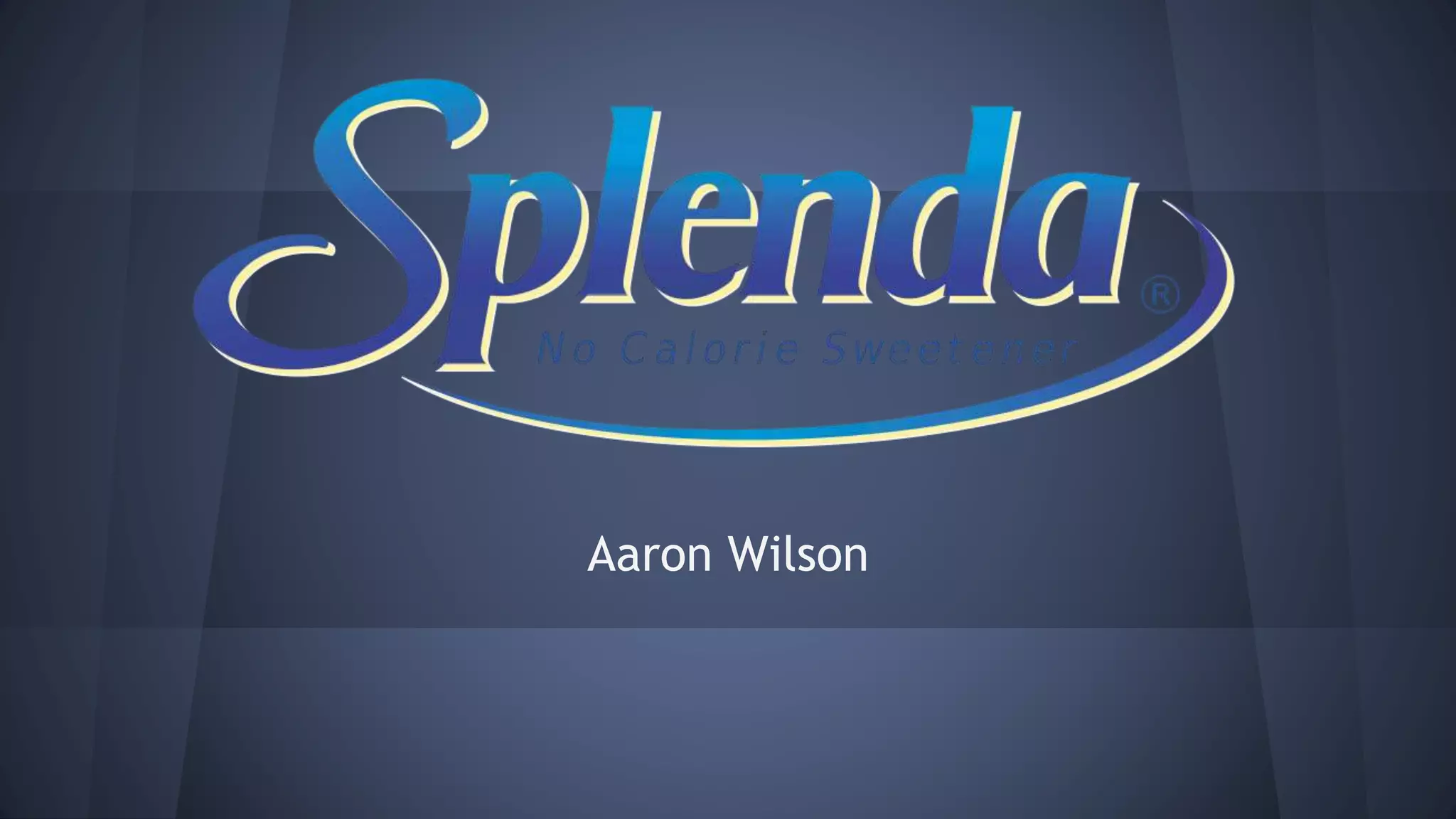 Splenda final presentation | PPTX
