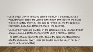 Splenectomy | PPTX