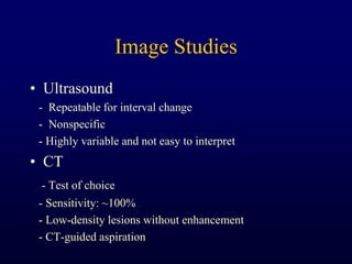 Splenic abscess the lect.ppt