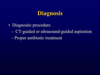 Splenic abscess the lect.ppt