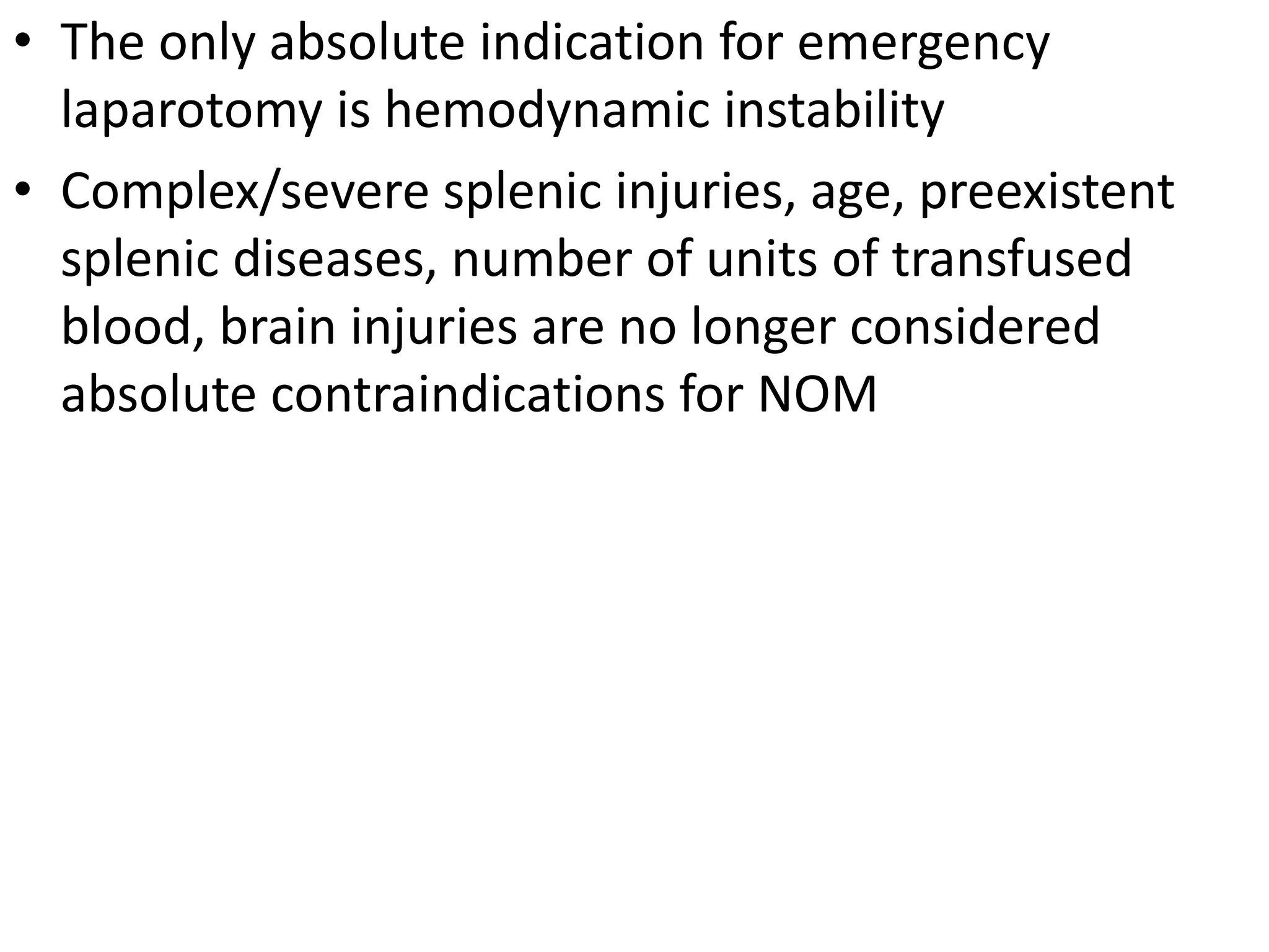 Splenic injuries ppt by manjusb | PPTX