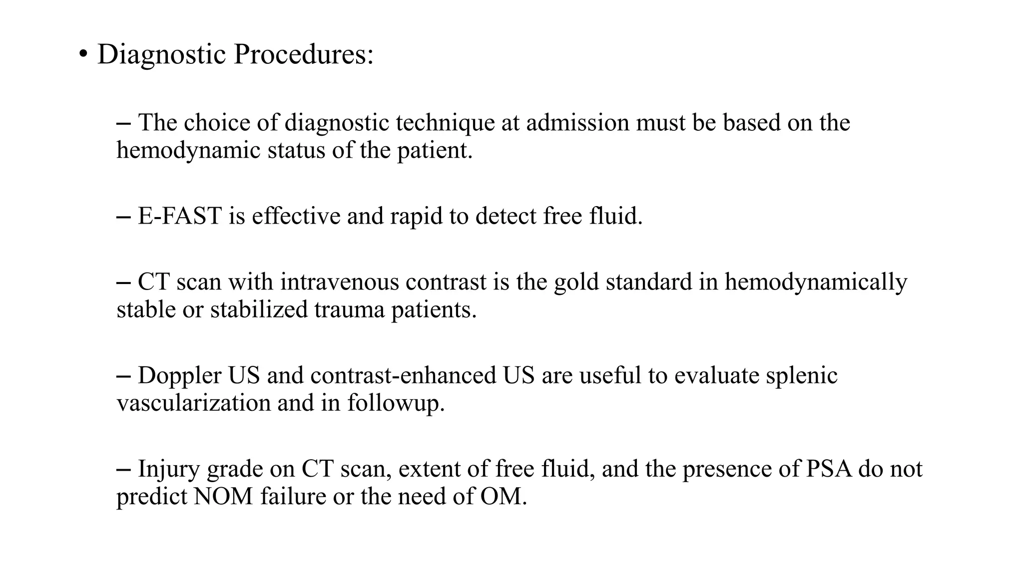 Management of Traumatic Splenic injury.pptx