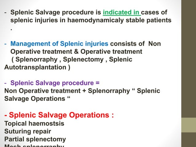 Splenic Salvage .pptx