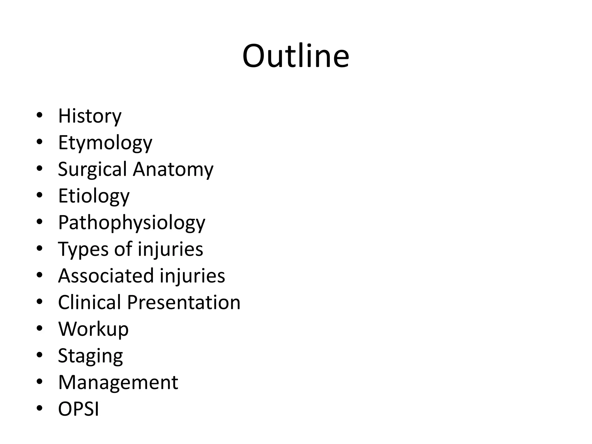 Splenic trauma | PPTX
