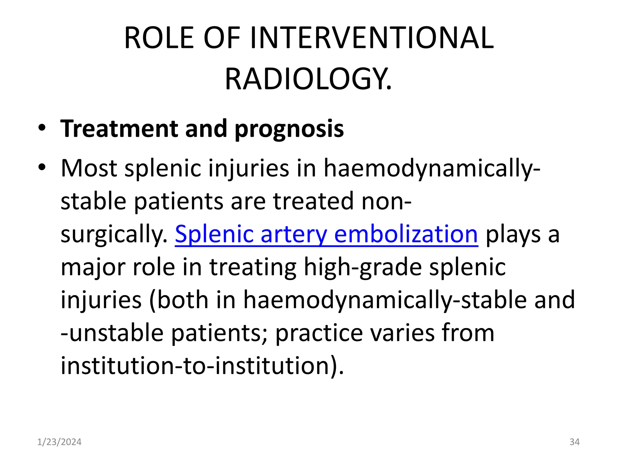 splenic trauma imaging modalities. .pptx