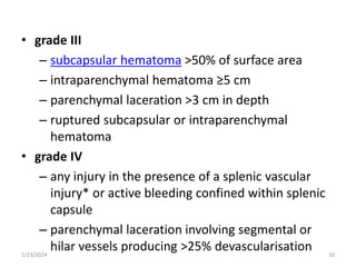 splenic trauma imaging modalities. .pptx